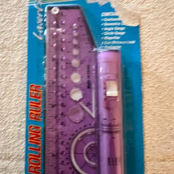 Laser Line | Office | Vintage Allpurpose Rolling Ruler Centimeter ...